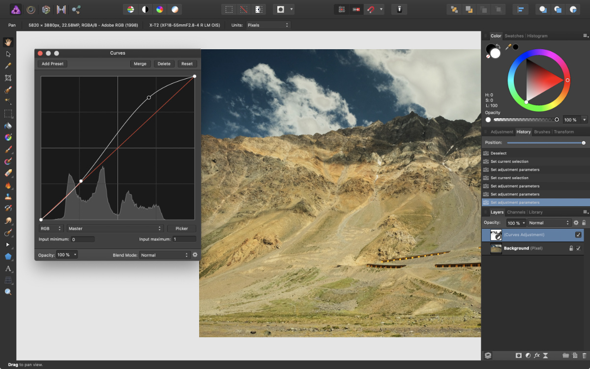 Editing Midtones with Affinity Photo – Elio